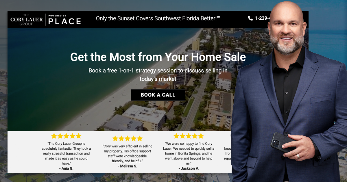 Cory Lauer: Best Real Estate Agent in Southwest Florida